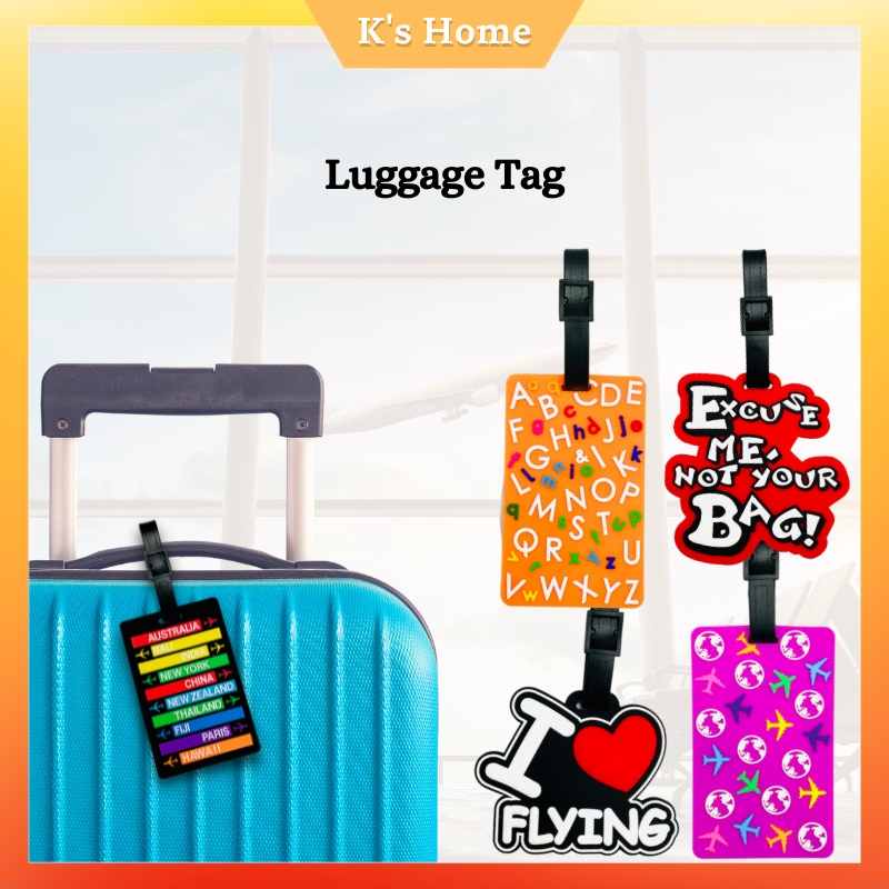 Special Luggage Tag Bag Tag Special Design Rubber Made Big Size Tag ...