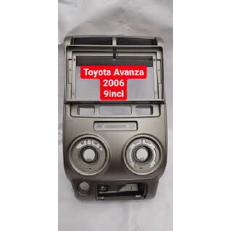 Toyota Avanza 2006-2011 Android Player Casing 9inch **Ready Stock ...