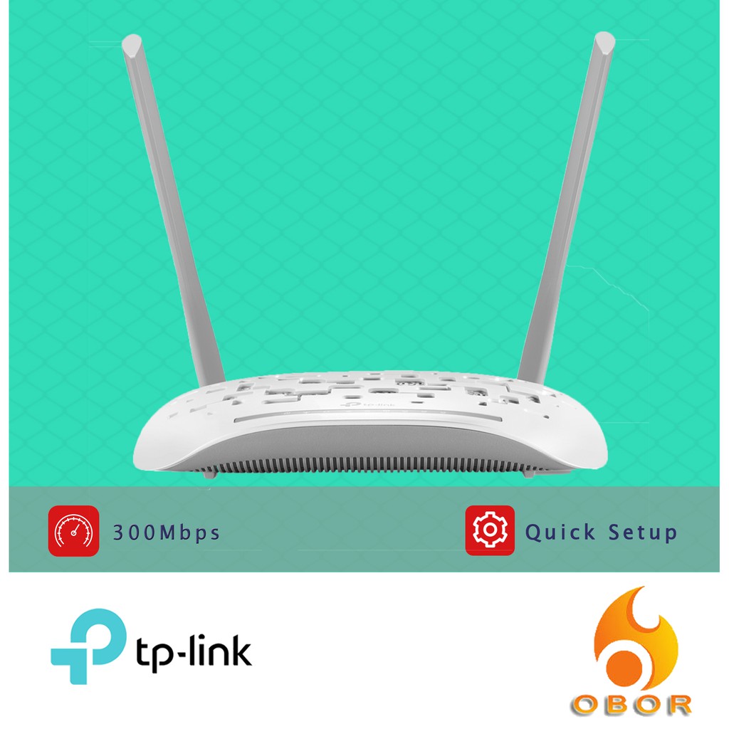 TP-Link TD-W8961N 300Mbps Wireless N ADSL2+ Streamyx Modem Router (Retail Pack) 3 years Warranty ...
