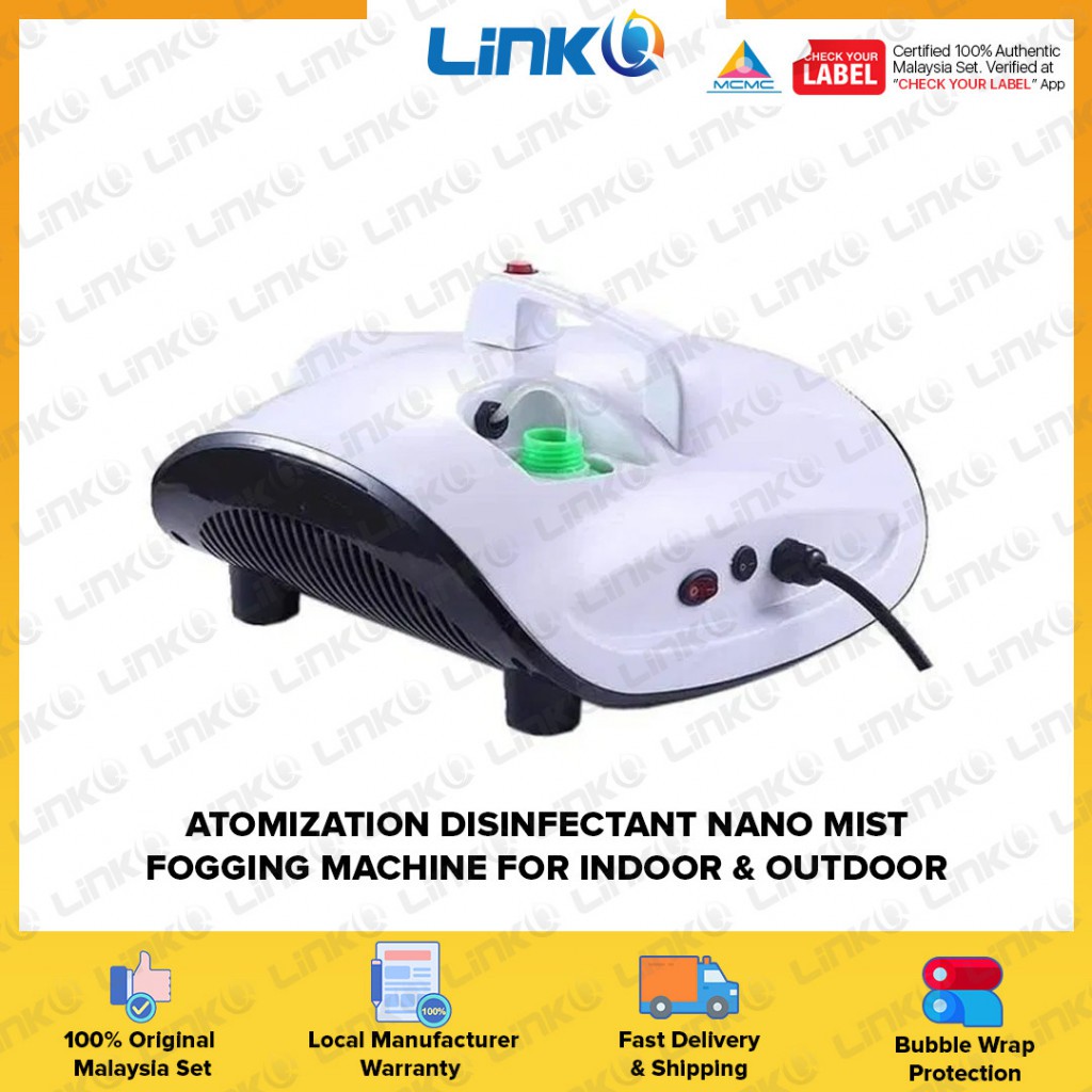 1500W Atomization Disinfectant Nano Mist Fogging Machine For Indoor ...