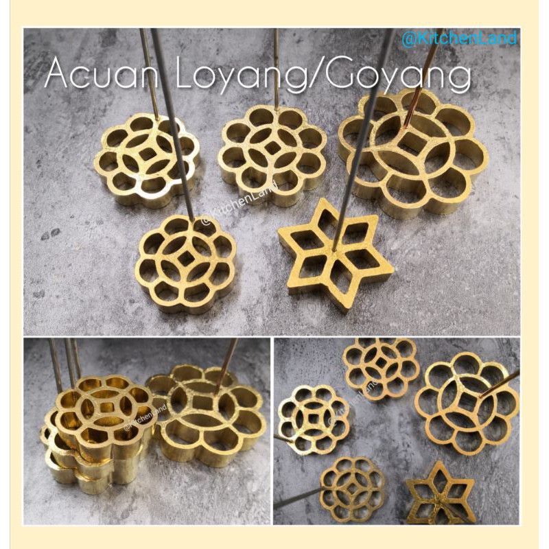 Honeycomb mould /Acuan Kuih Loyang kuih Goyang kuih Cap | Shopee Malaysia