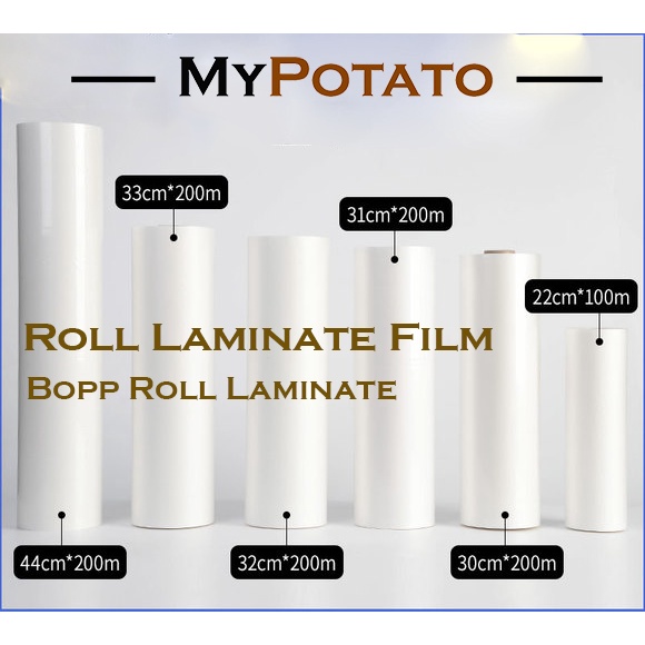 Hot Laminate Roll Film Glossy / Matt , Roll Laminator Film , Roll ...