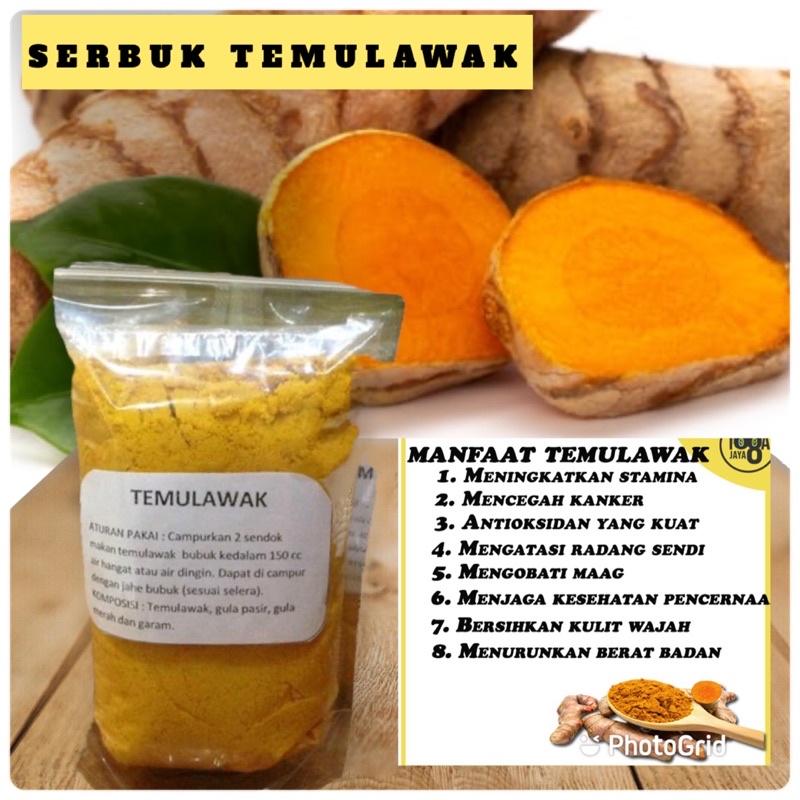 SERBUK TEMULAWAK (100G) | Shopee Malaysia