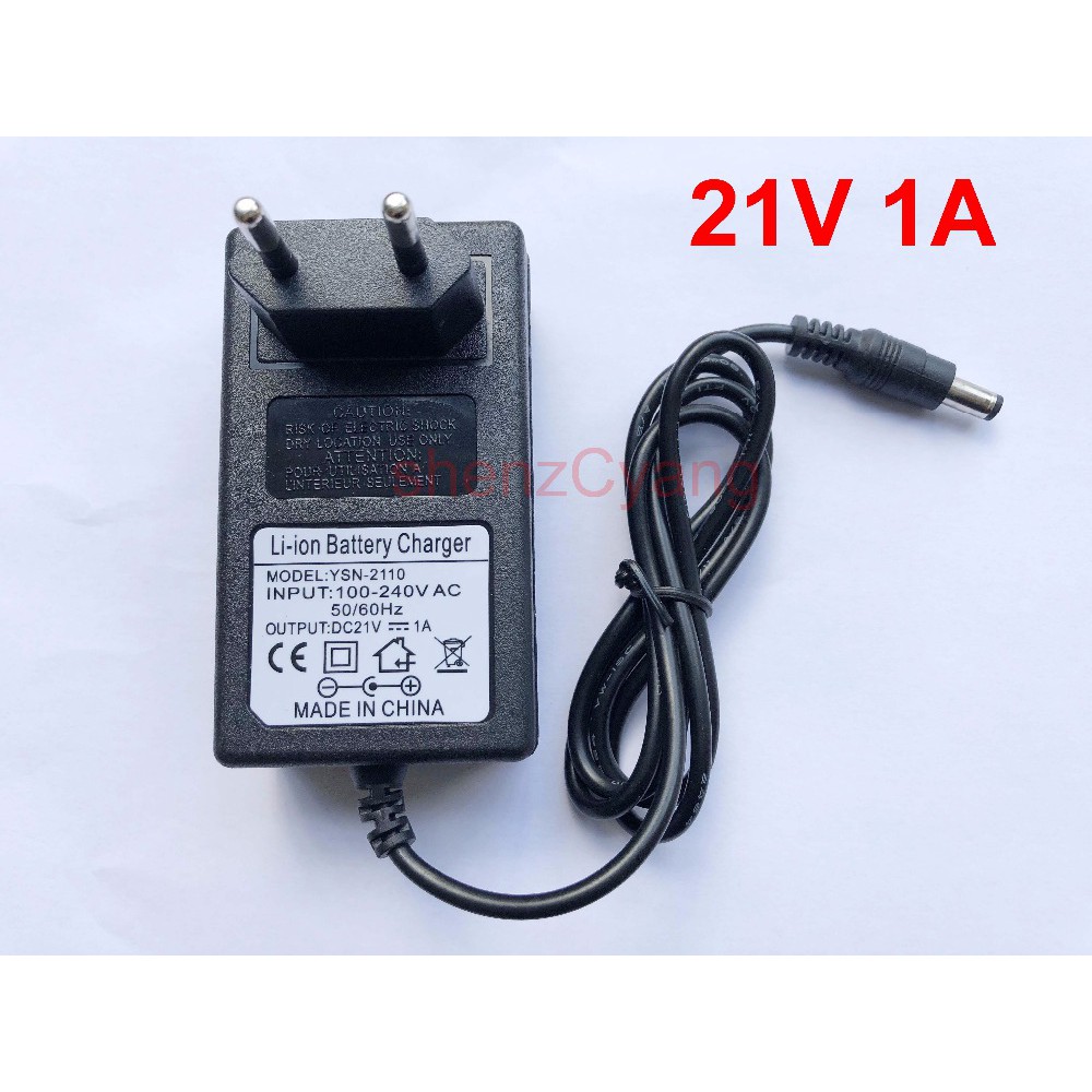 1PCS High quality 21V 1000mA 1A 5.5mm x2.1mm -2.5mmUniversal AC DC Power Supply Adapter Wall ...