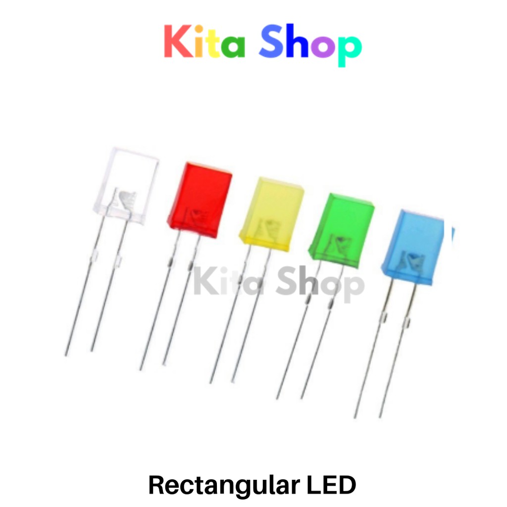 Rectangular Light Emitting Diode (LED) | Shopee Malaysia