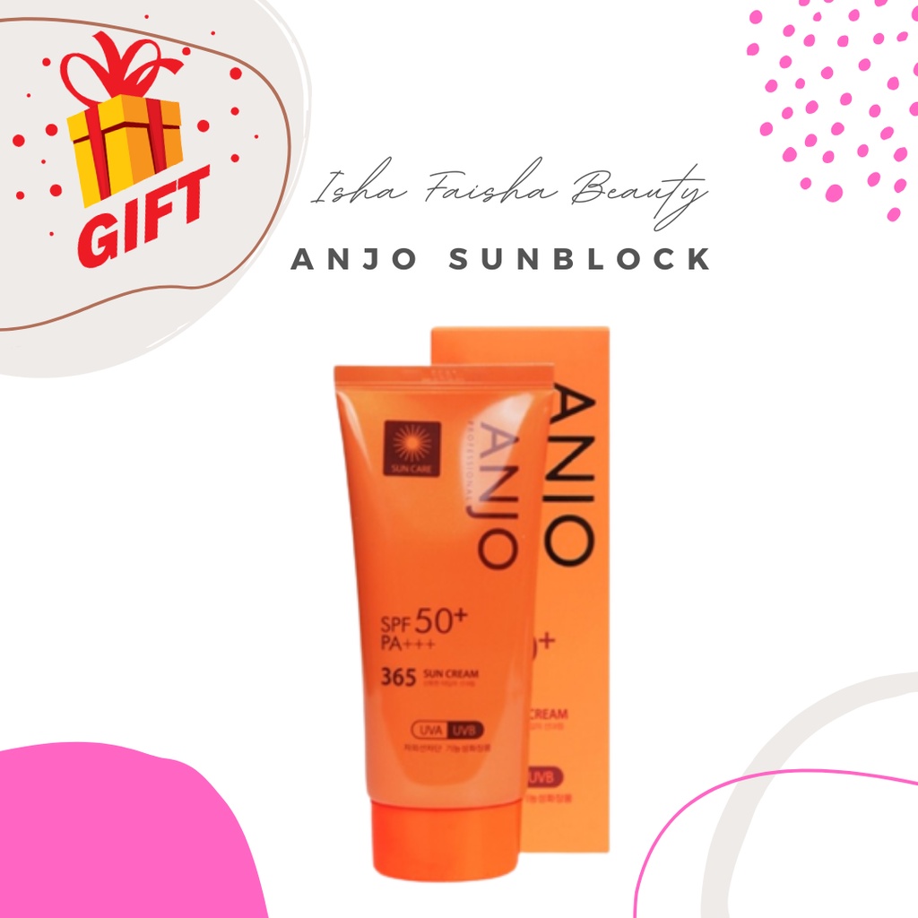 ANJO 365 SPF50+ PA+++ 70g SUNSCREEN ORIGINAL KOREA | Shopee Malaysia
