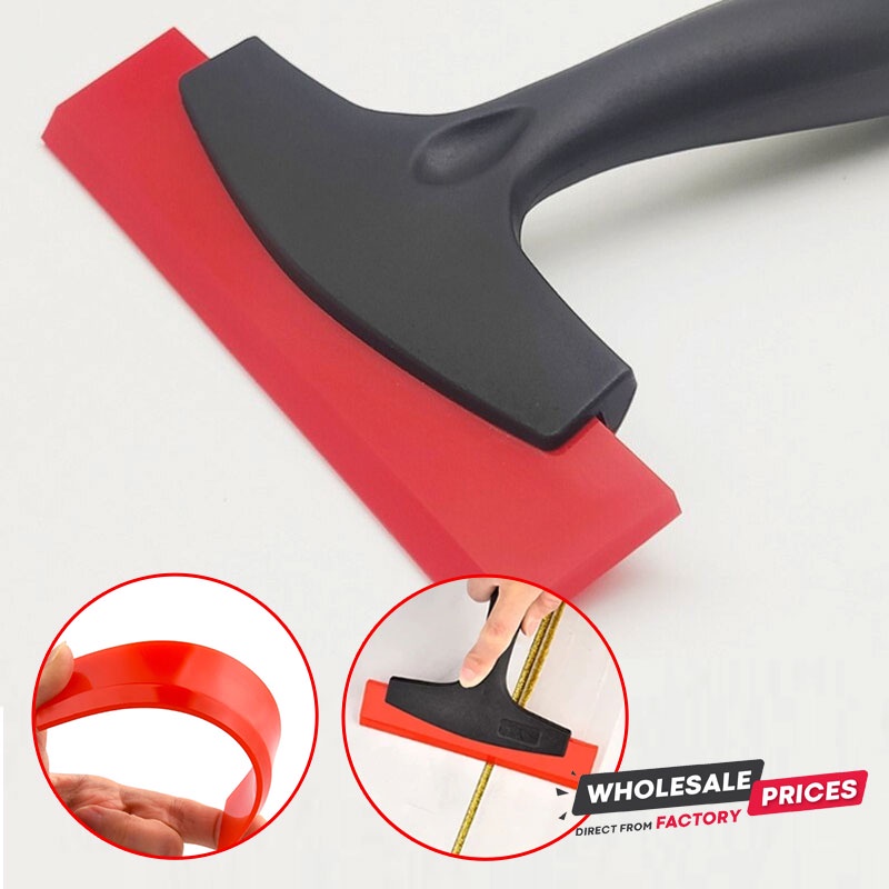 Window Tint Tool Red Squeegee Blade Vinyl Handle Tool Red Scrapper ...