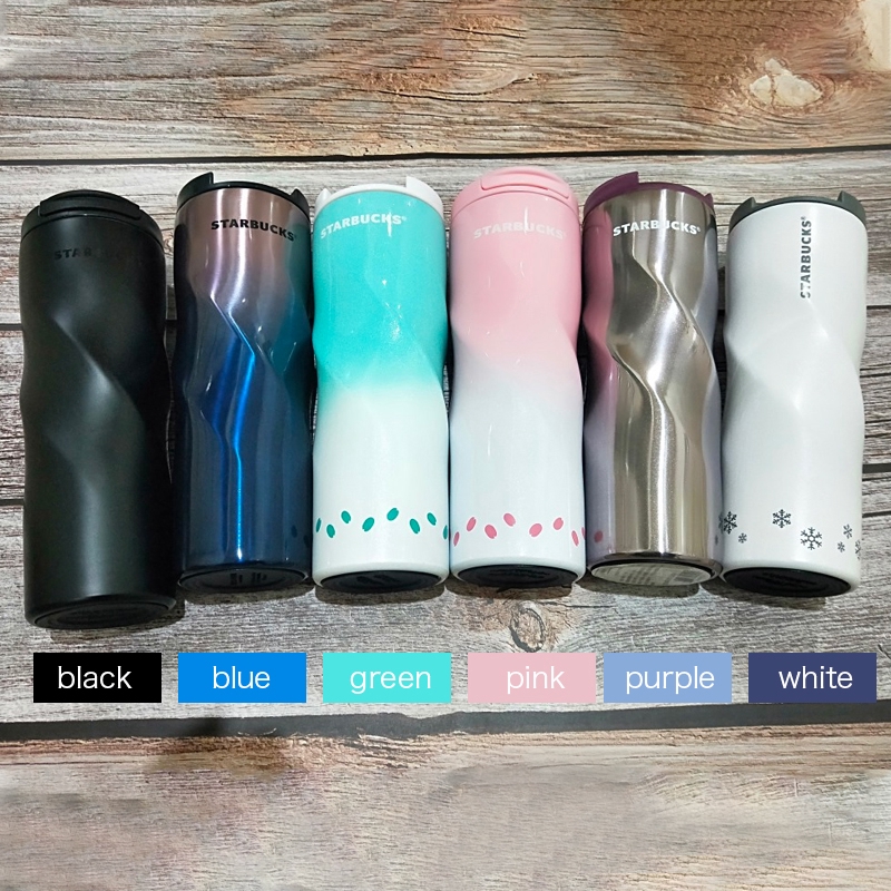 Botol air cup ready stock 500ml starbucks spiral thermos vacuum flask ...