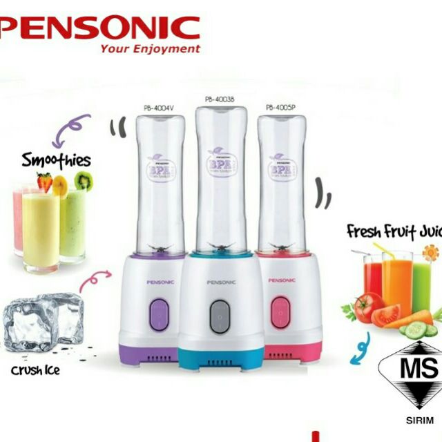[READY STOCK ] Pensonic Personal Blender 600ml Fruit Juicer, Blender ...