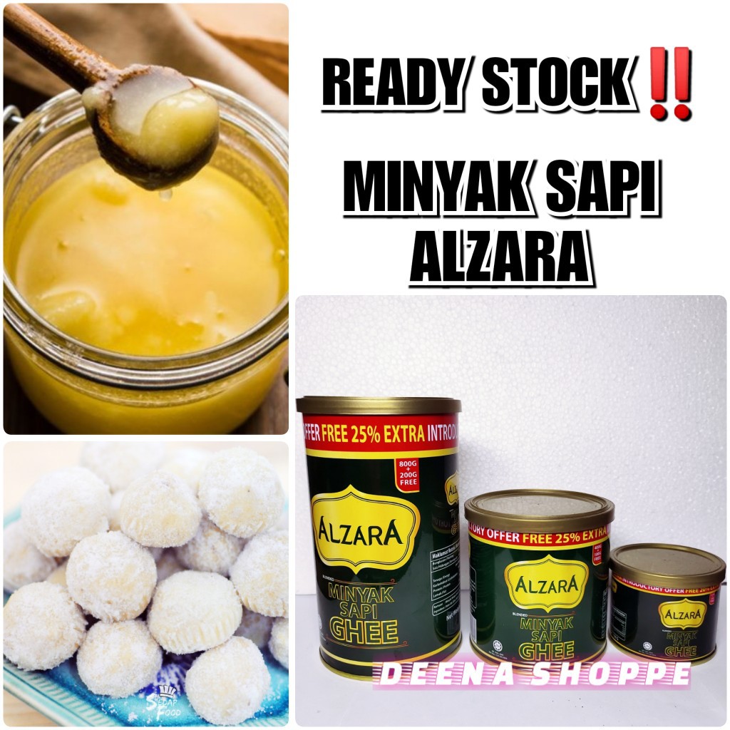 READY STOCK! (150GM-1KG) MINYAK SAPI ALZARA / ALZARA GHEE BLENDED OFFER ...