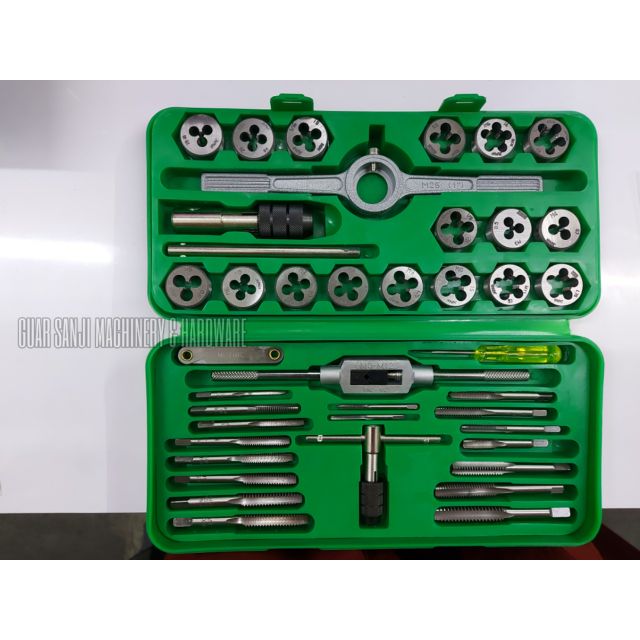SKC 40PC METRIC SIZE TAP & DIES SET ALAT BUAT THREAD SCREW MADE IN JAPAN | Shopee Malaysia