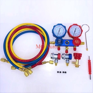 👍🏻High Quality👍🏻 Aircond Meter Set R410a R32 R22 R134A Air Cond Meter ...