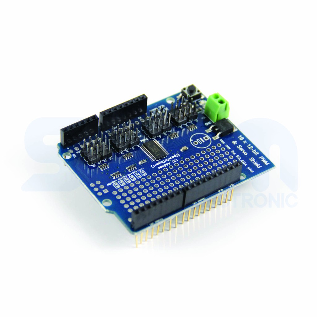 Arduino Servo Shield 16-Channel 12-bit PWM Servo Driver Shield Arduino ... Arduino Servo Shield 16-Channel 12-bit PWM Servo Driver Shield Arduino ...