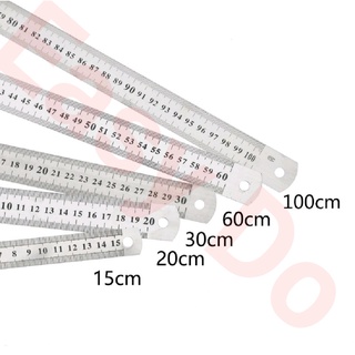 Stainless Steel Metric Ruler 60CM/100CM / Pembaris Keluli / Pembaris ...