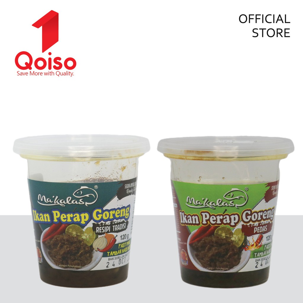 Ma'kalas Ikan Perap Tradisi & Pedas 120g | Shopee Malaysia