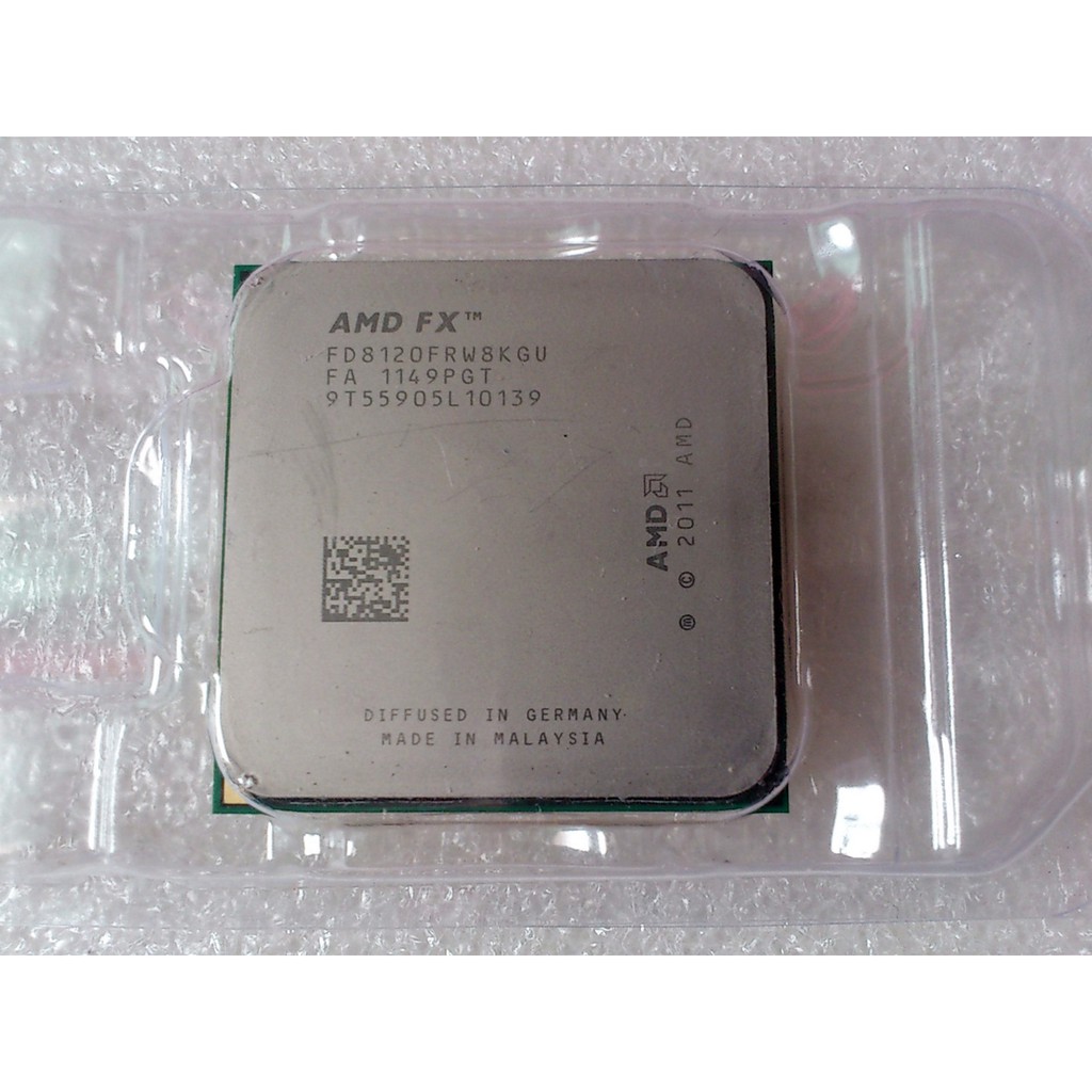 AMD FX8120 FX8320 3.10 - 3.50 Ghz Socket AM3+ FX-8120 FX-8320 Processor ...