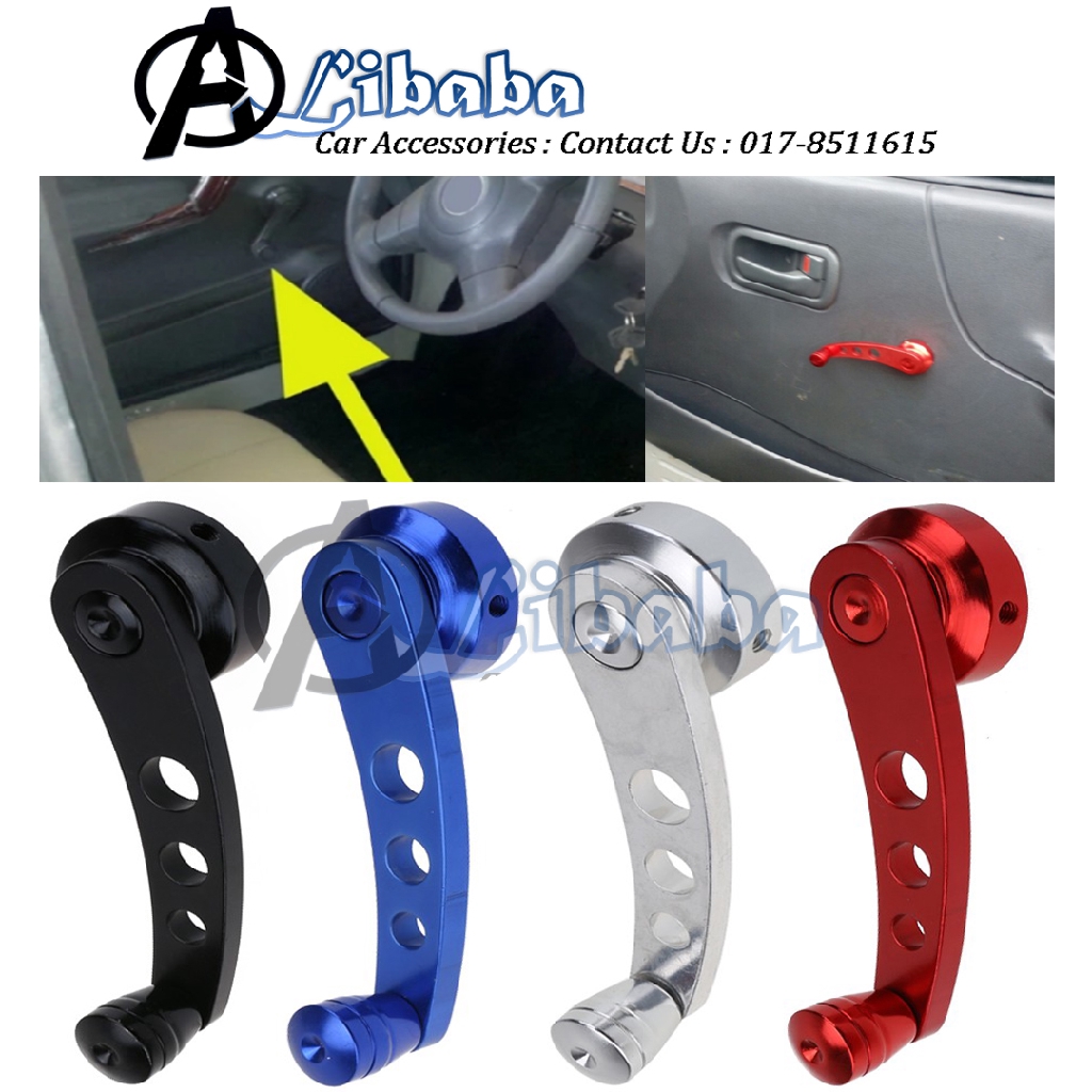 Aluminium Car Door Windows Manual Handle | Shopee Malaysia