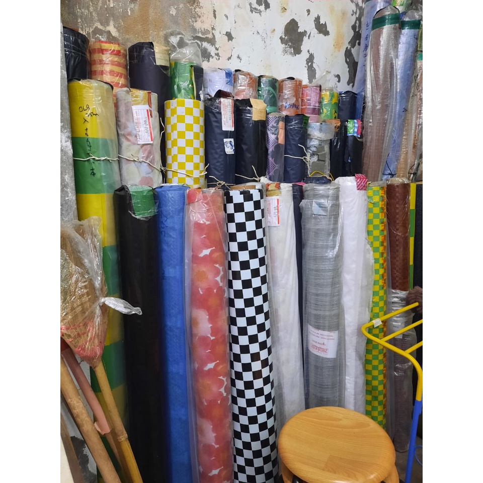 Alas Meja Jenis Tikar Getah 54"/Dinning Table Cloth/Alas Meja Bazaar ...