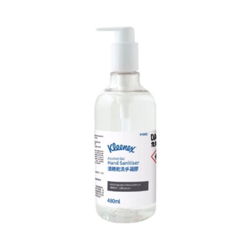 Kleenex Alcohol Gel Hand Sanitizer 480ml | Shopee Malaysia