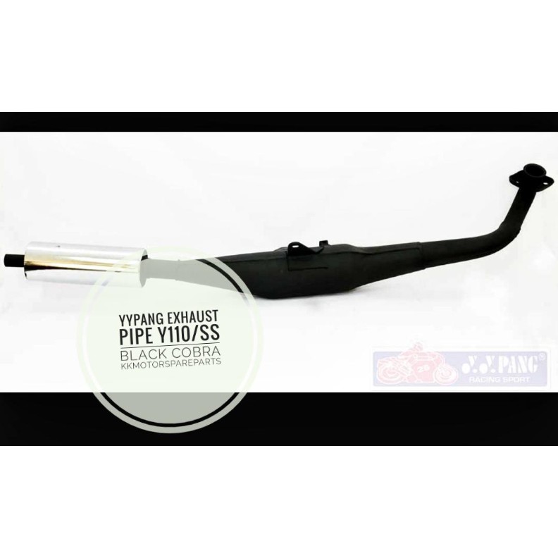 YYPANG • YAMAHA Y110/SS-BLACK COBRA EXHAUST PIPE | Shopee Malaysia