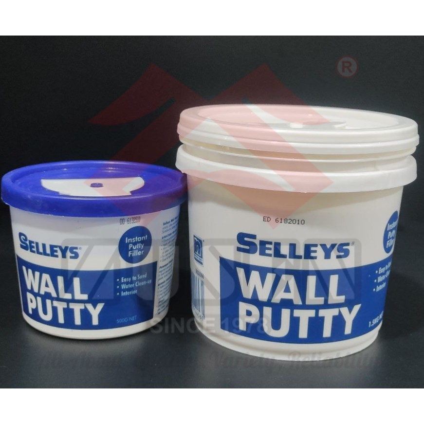 SELLEYS WALL PUTTY -500GM/ 1.5KG | Shopee Malaysia