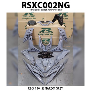 HONDA RSX RS-X 150 (1) NARDO GREY COVER SET (STICKER TANAM) RAPIDO NEW ...