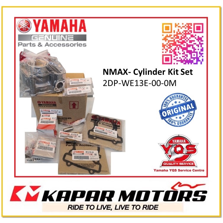 [100% Original HLY] YAMAHA NMAX 155 Cylinder Block Set Kit BC11 **2DP ...
