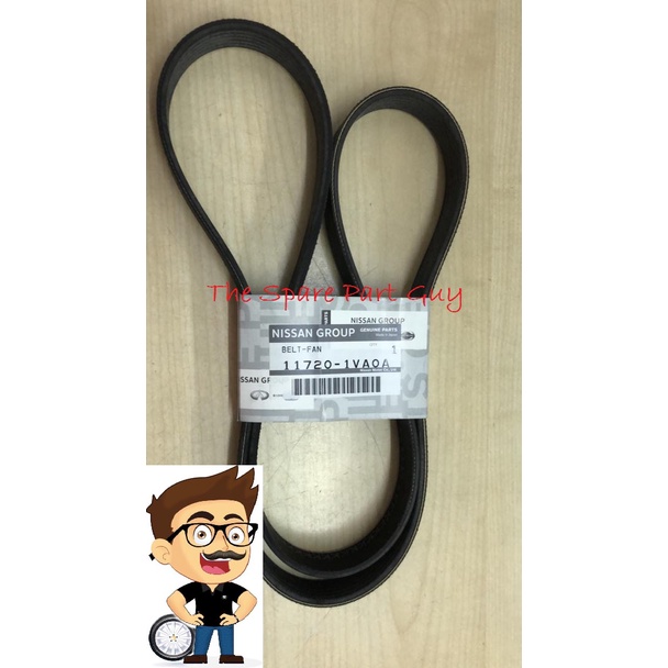 Genuine Nissan Fan Belt for Nissan X-TRAIL T32 2.0 - 11720-1VA0A ...