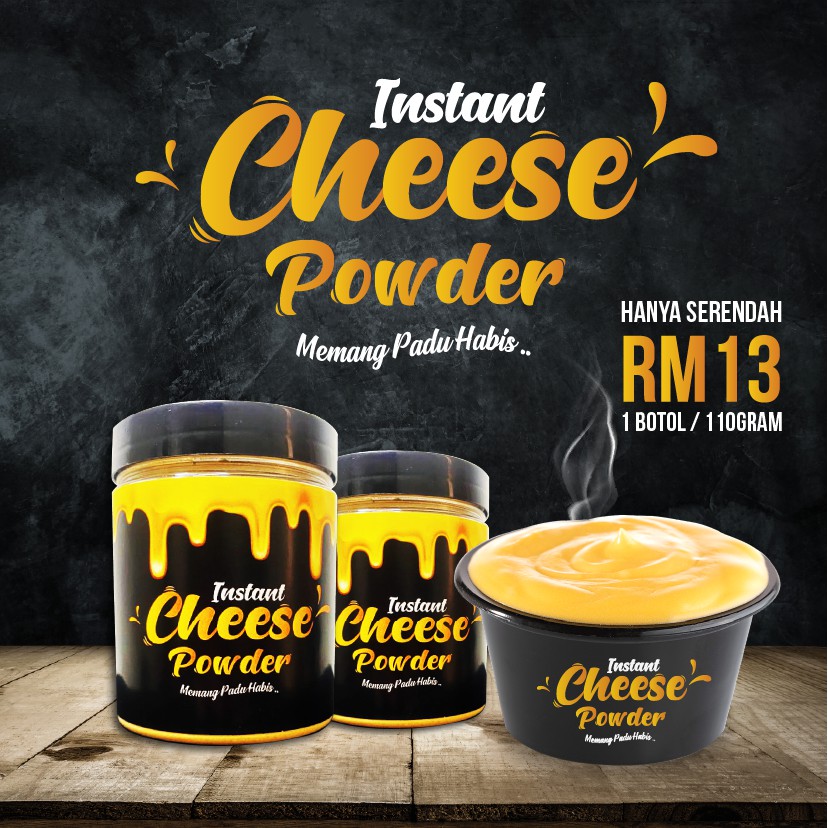 Instant Cheese Powder ( Single / Duo / Trio Set ) | Shopee Malaysia