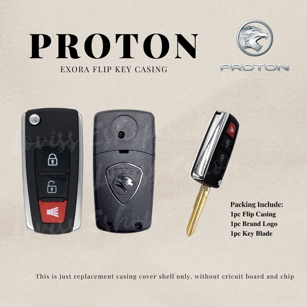 Proton Exora Flip key Remote Key Case | Shopee Malaysia