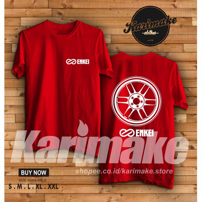 kapake concept Shirt Shirt Velg Enkei RPF1 Automotive Shirt - Karimake ...