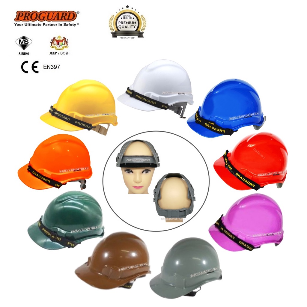 PROGUARD HG1 SIRIM SAFETY HELMET | Shopee Malaysia
