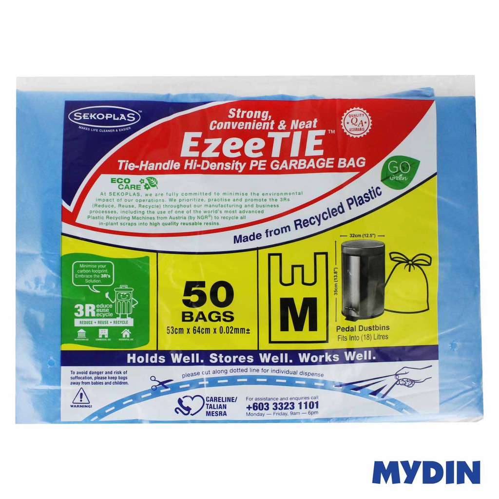 Garbamon Garbage Bag Scent 30X37In 10's L | PGMall