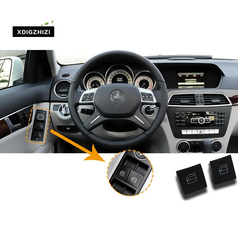 Window Switch Button Covers for Mercedes Benz W204 W212 C E Glk Class ...