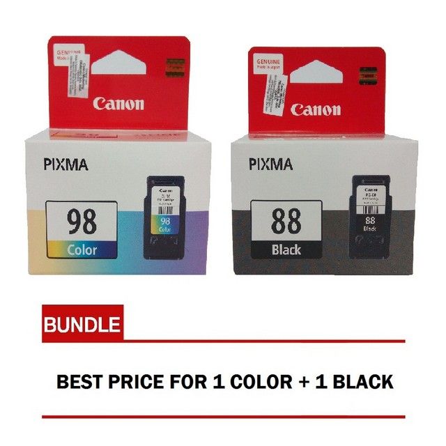 Canon PG-88 Black + CL-98 Color Valuepack Cartridge | Shopee Malaysia