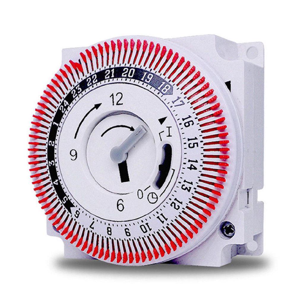 24-Hours Timer Switch Mechanical Industrial Timing Device Switch ...
