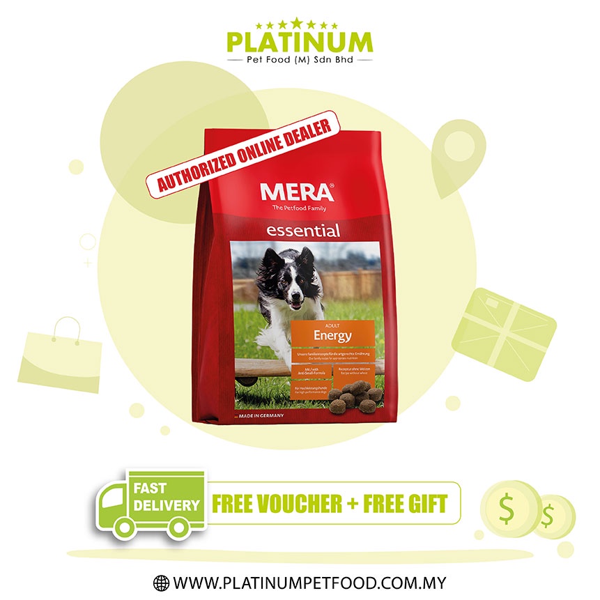 Mera Essential Energy - 12.5kg (Dry Dog Food for Adult) | Shopee Malaysia