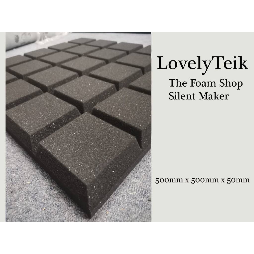 Square Acoustic Foam/Sound Absorbing Foam/Soundproof Studio Foam ...