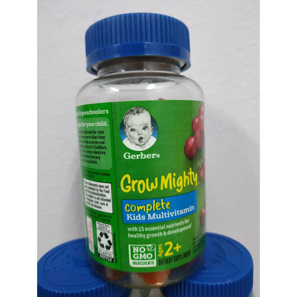 Grow MIghty complete kids multivitamin kids multivitmin gummies kids ...