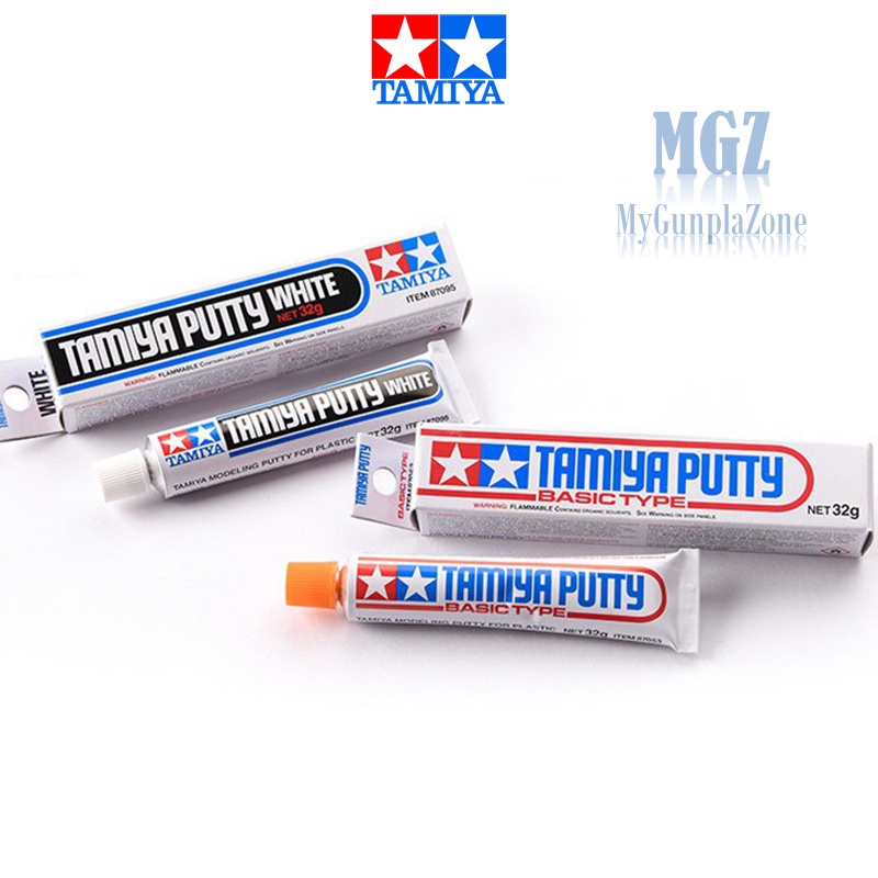 Tamiya Putty Basic Type 87053/White 87095 - 32g | Shopee Malaysia