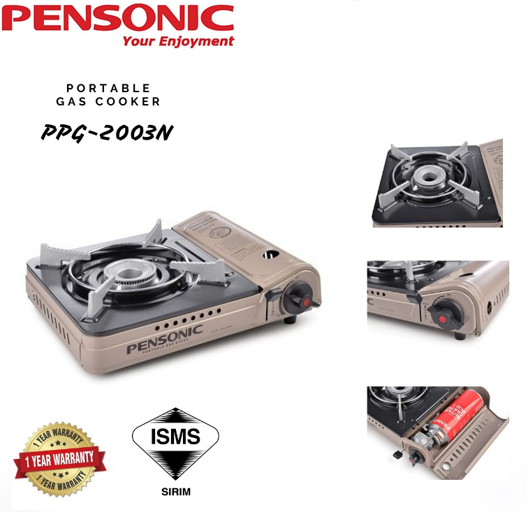 [Free Bubble Packing] Dapur Gas Mudah Alih l PENSONIC PPG-2003N ...