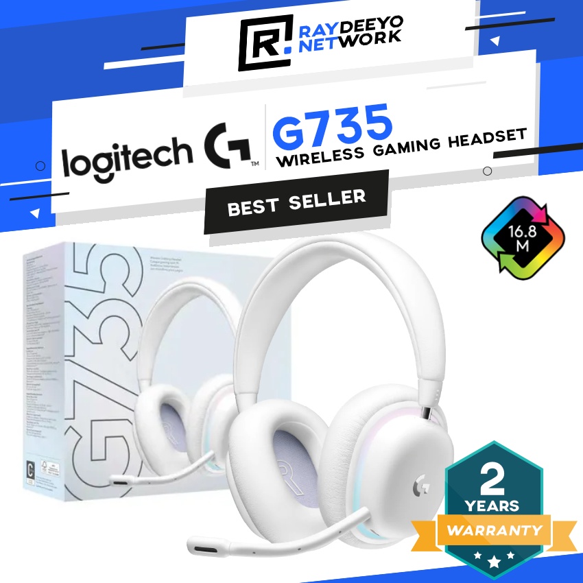 Logitech G735 Wireless Gaming Headset[Lightspeed Wireless/Bluetooth ...