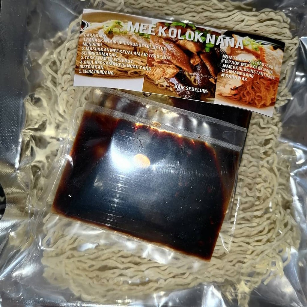 Mee Kolok Sarawak Original | Instant Mee Kolok Nana | Shopee Malaysia