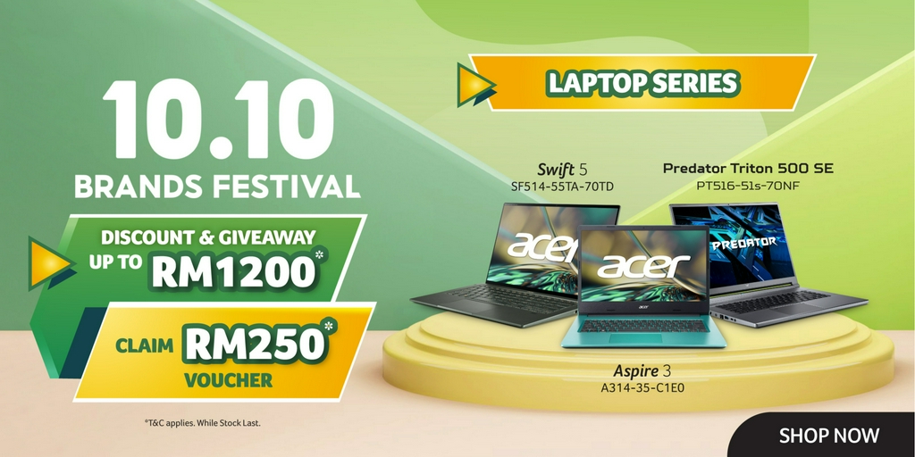 Acer Malaysia Official Store Online, October 2022 | Shopee Malaysia