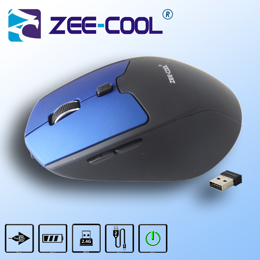 Zee Cool RW1 Rechargeable Wireless Mouse | Shopee Malaysia