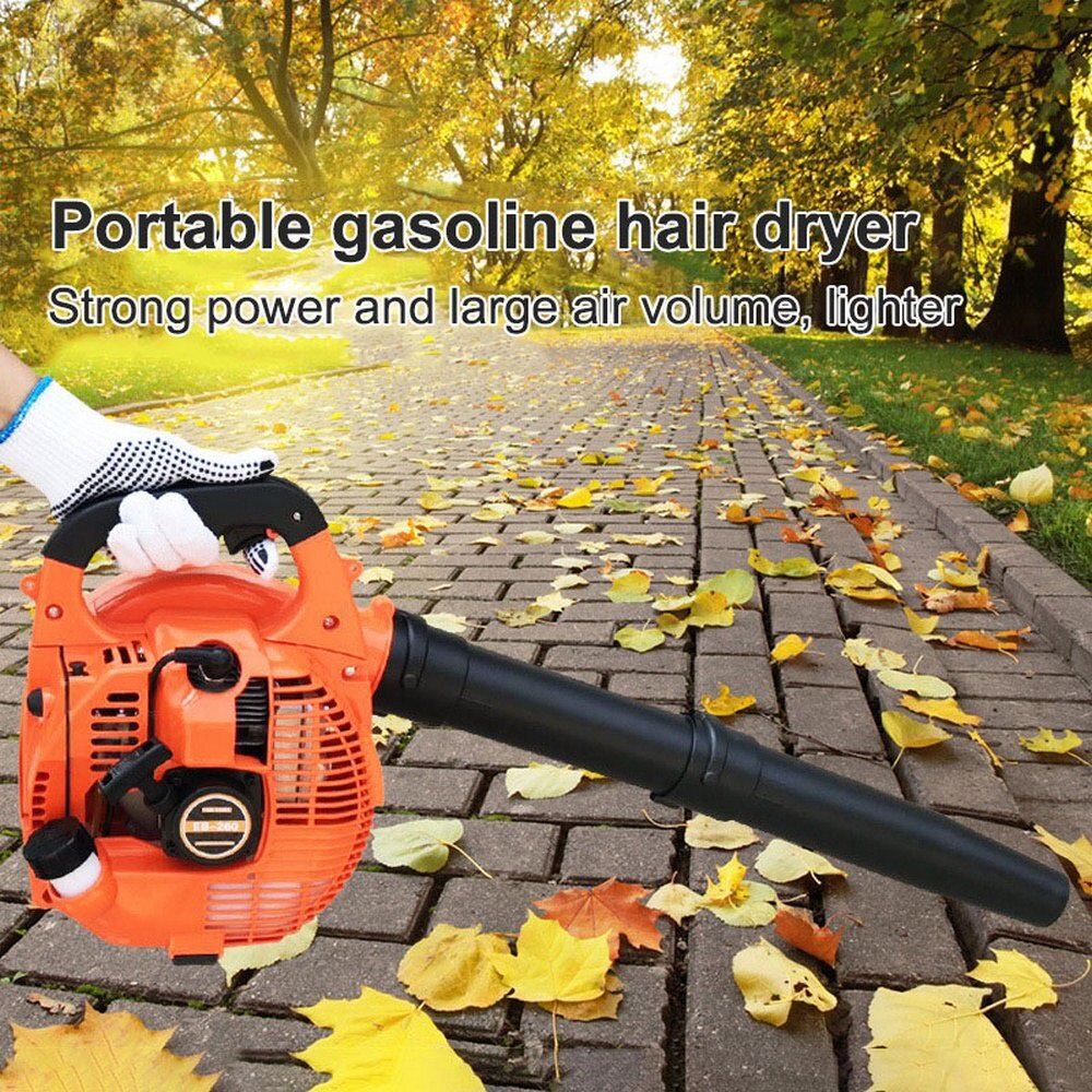 Gasoline Blower Petrol Engine 25CC 26cc Suction Sand Snow Leaf Blow ...