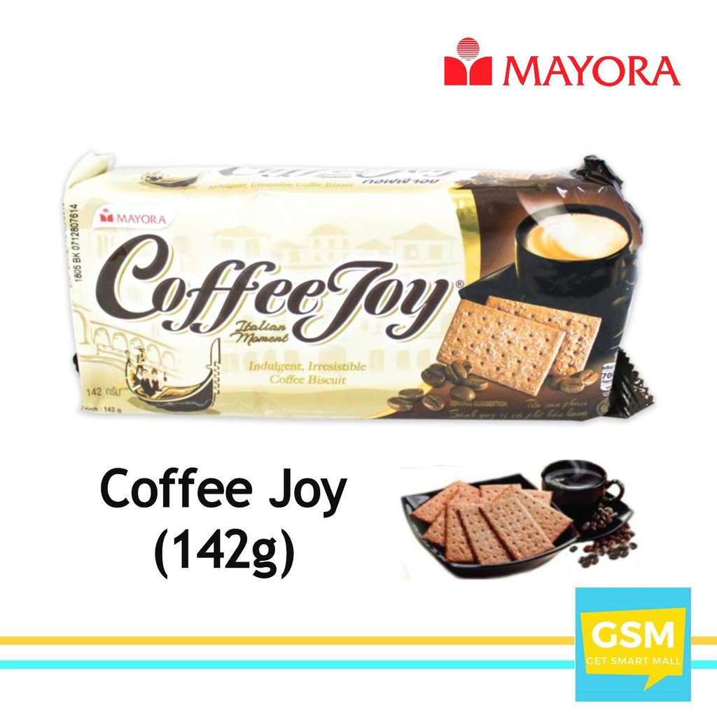 Mayora Coffee Joy Coffee Biscuit 142g (EXP: 18/08/21) | Shopee Malaysia