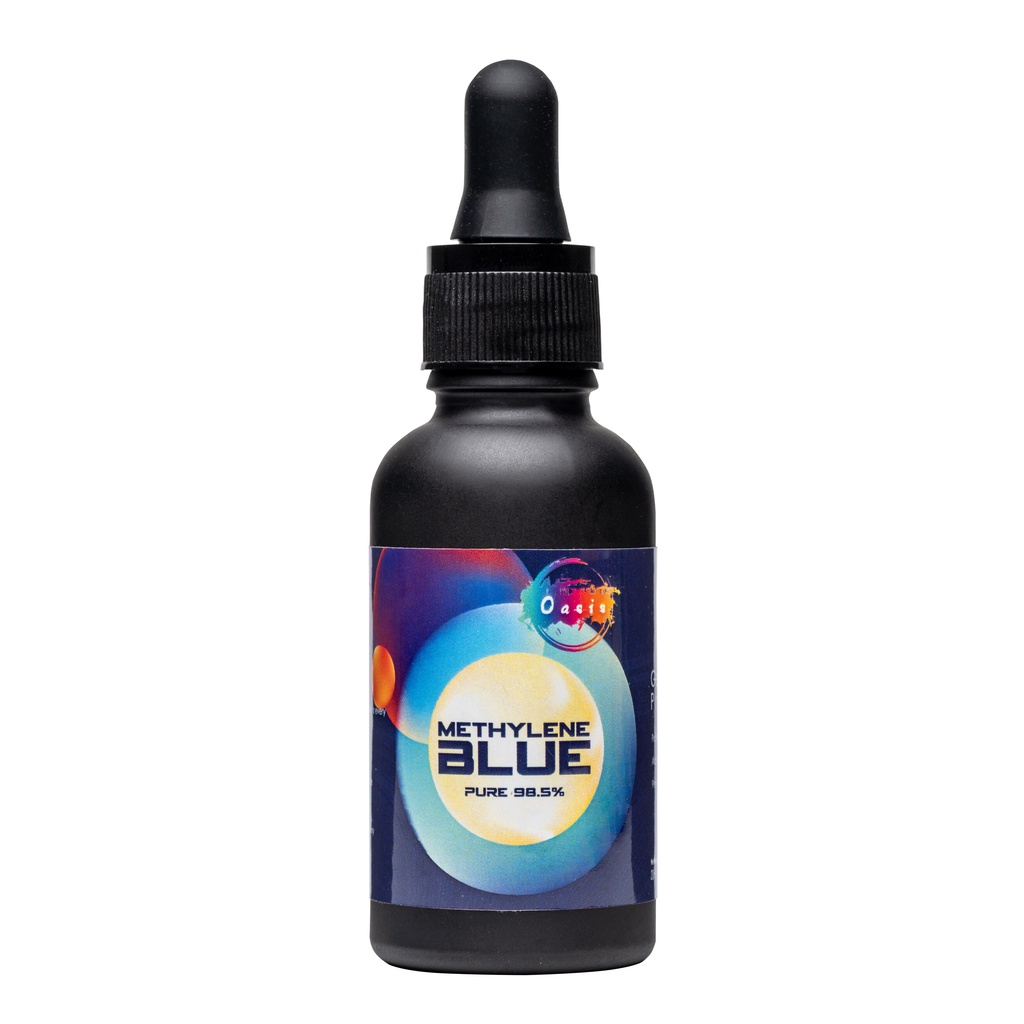 Oasis Methylene Blue Liquid Pure 98.5% Aquarium Use Fish Medication ...