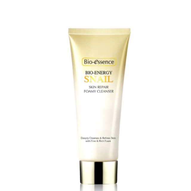 BIO-ESSENCE Bio-Essence Snail Skin Repair Foamy Cleanser 100g | Shopee ...