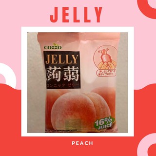 NEW FLAVOR : Cozzo Konnyaku Jelly PEACH 160g (8 Sachets) | Shopee Malaysia
